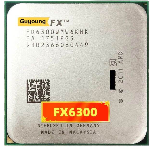 FX-Series FX6300 FX 6300 FX-6300 3.5 GHz Six-Core CPU Processor ...