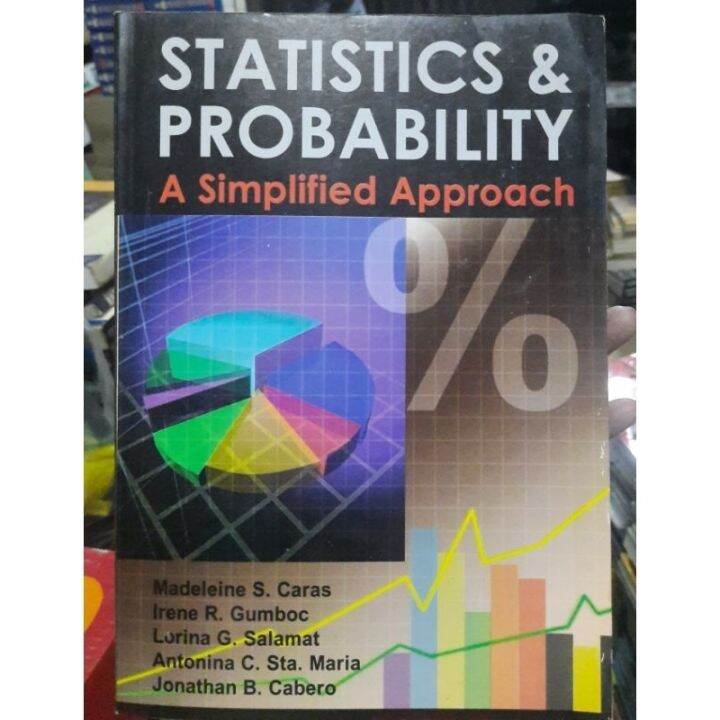 Bestselling book Statistics Probability A Simplified Approach by Caras | Lazada PH
