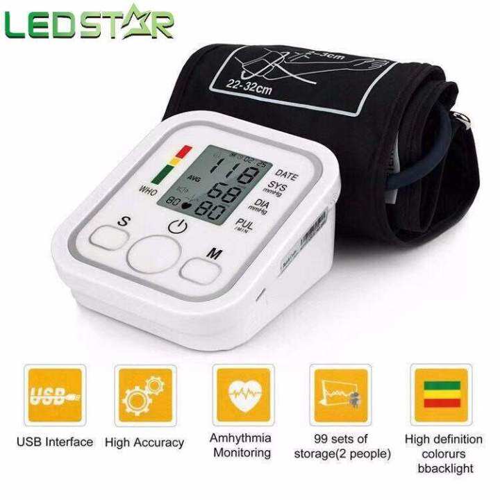 Electronic Blood Pressure Monitor Arm type/Arm style blood pressure ...