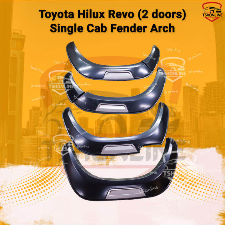 Toyota hilux Revo 2 doors fender arch Fender Flare Hilux single cab ...