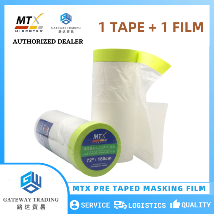 Microtex MTX High Performance Pre Taped Masking Film Japan Technology ...