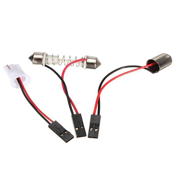 Car reading lamp modification BA9S double tip T10 lamp head lamp holder ...