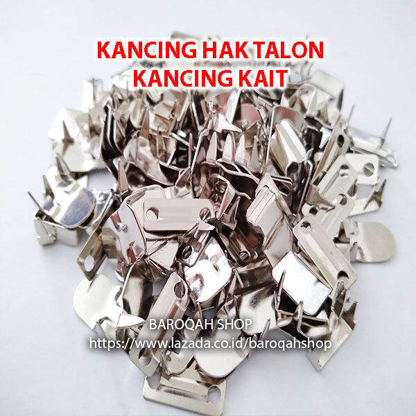 Kancing Kait Hak Talon Tanam Celana Rok Eceran Lusinan | Lazada Indonesia