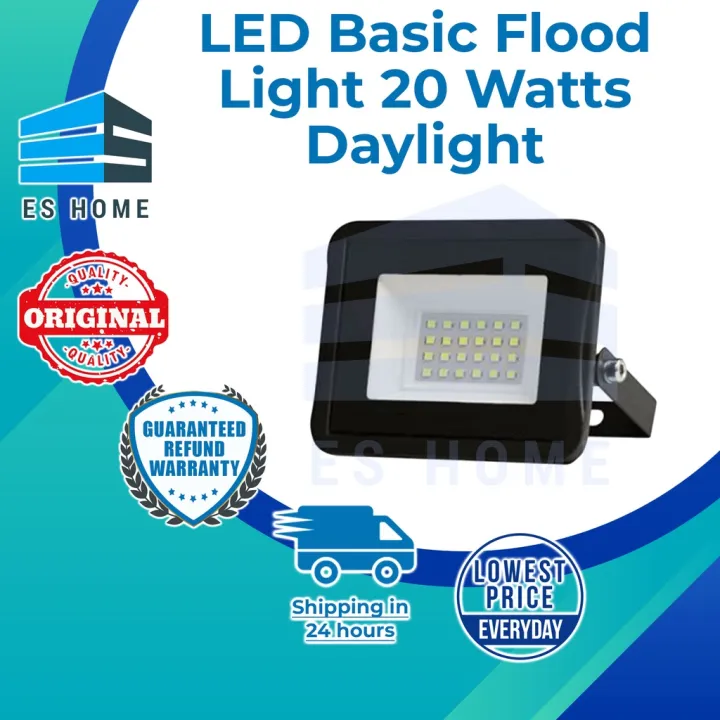 Brightex Waterproof LED Flood Light 20 Watts Daylight | Lazada PH