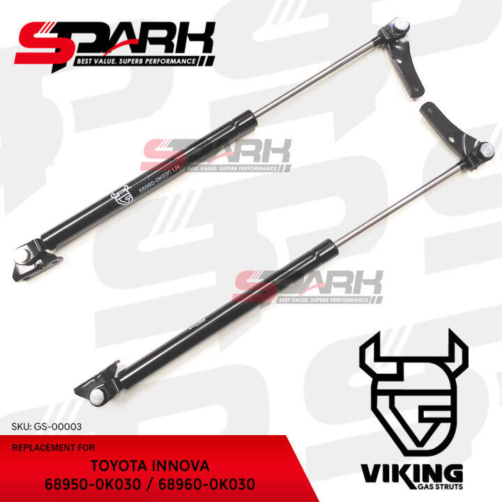 (1 PAIR) Gas Strut Back Door Stay Gas Lift Support Damper for Toyota ...