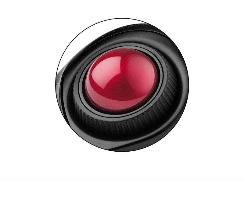 Kensington Fusion Wireless Trackball Mouse 2.4Ghz With Scroll Ring For ...