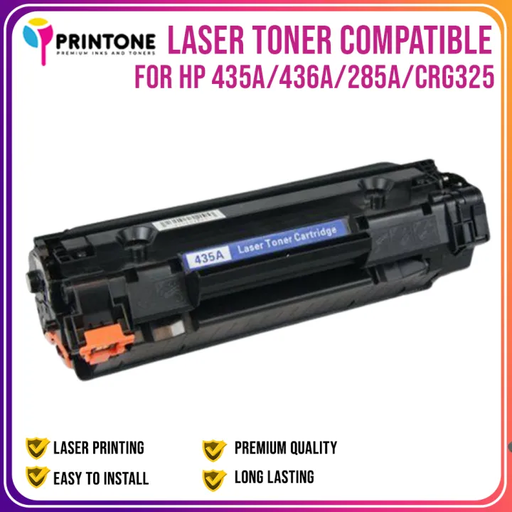 Compatible Toner Cartridge for HP 435A / 436A/ 285A/ CRG325 / 35A / CB435A | Laser Printing ...
