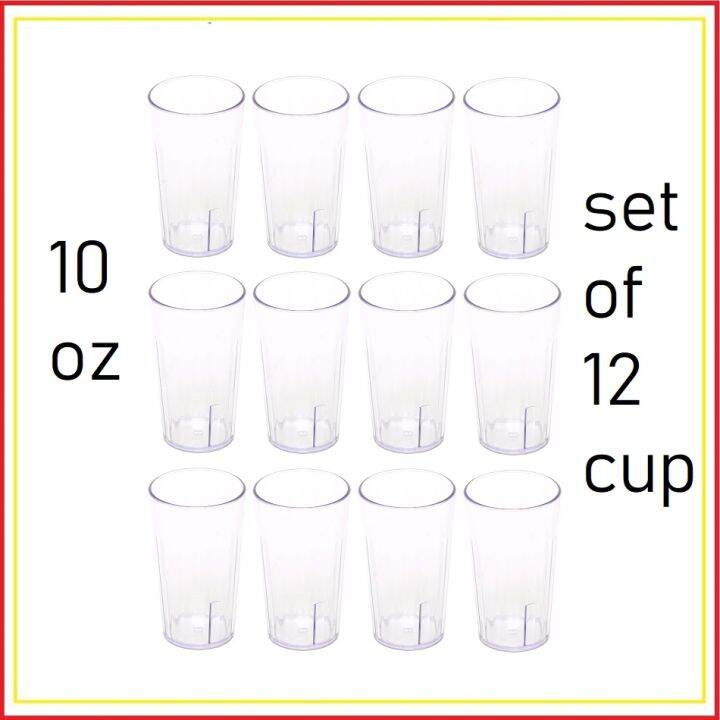 Milk Iced Tea Cups Mug Tumbler 10oz Set of 12's | Lazada PH
