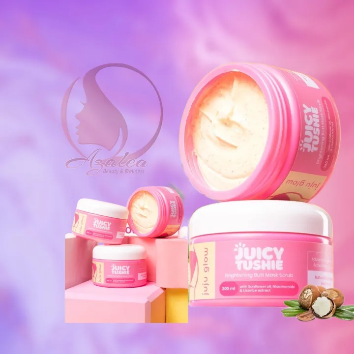 Juicy Tushie Butt Scrub / Juicy Tushie Intimate Brightening Serum 100% ...
