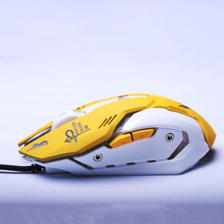 Mercy Gaming Mouse 2400 DPI USB Wired 6 Button CF Gamer Mice สำหรับ ...