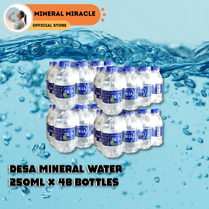 DESA Mineral Water (4 PACKS 250ml x 12 Bottles) | Lazada