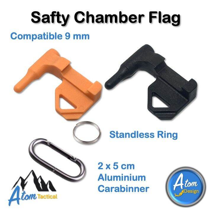 เซฟตี้รังเพลิง ขนาด 9 - 9 Chamber Safety Flag [Atom Design] | Lazada.co.th