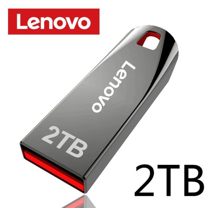 Lenovo แฟลชไดรฟ์3.0 Usb 2TB โลหะความเร็วสูง Pendrive 1TB 512GB 256GB ยู ...