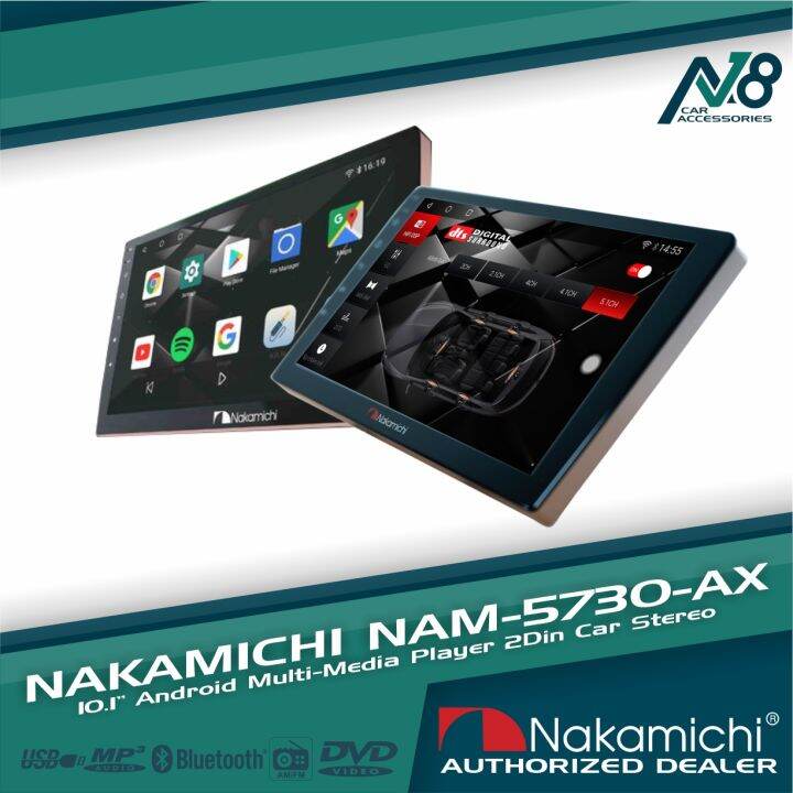 Nakamichi NAM-5730-AX Series Android Player, Apple Car Play, & Android ...