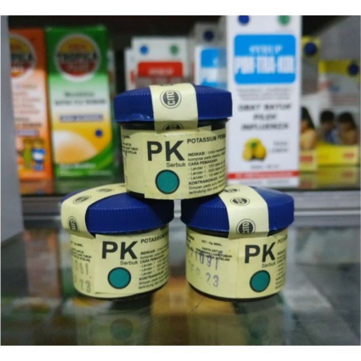 Bubuk PK CITO 5 GRAM /PEKA Kalium Permanganat Obat Gatal Kulit Serbuk ...