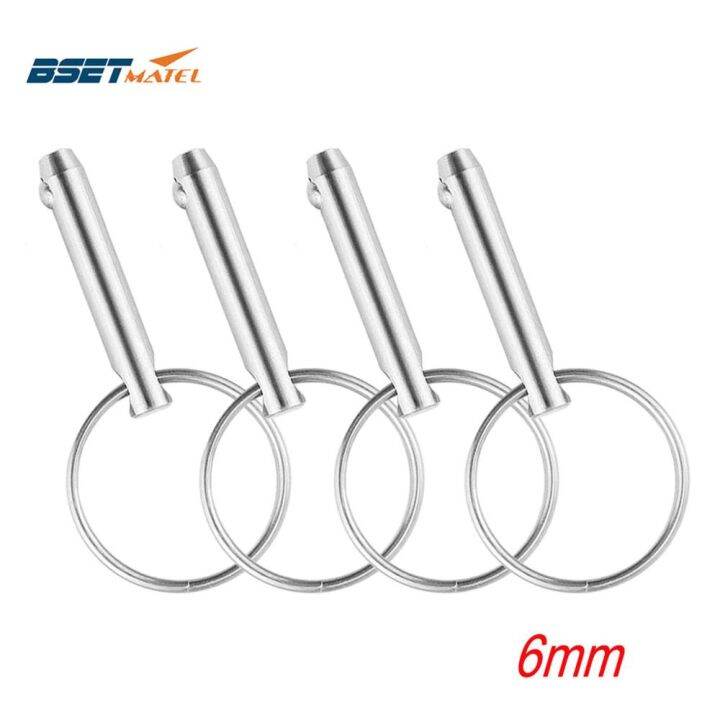 4PCS 6mm 316 Stainless Steel Quick Release Ball Pin for Boat Bimini Top ...