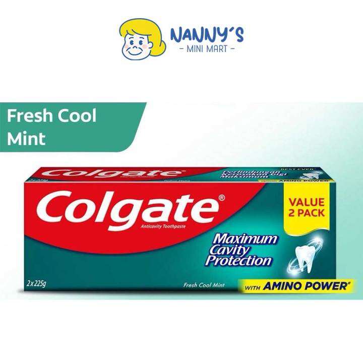 Colgate Maximum Cavity Protection Toothpaste Value Pack 225g x2 | Lazada