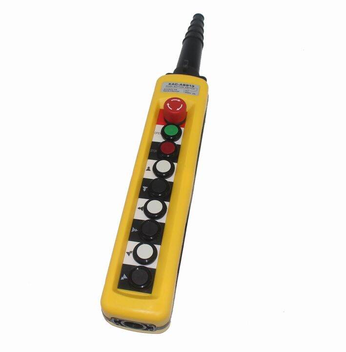 Two-speed electric Hoist Crane lifting button driving control handle switch TNHA 8 Pushbutton ...
