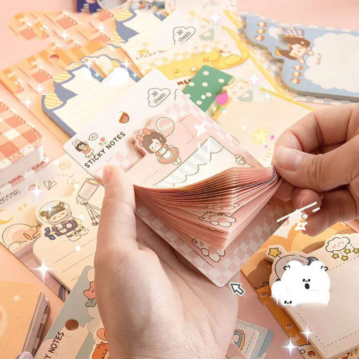 Sticky Note Karakter Kertas Memo 40 Halaman Karakter Lucu | Lazada ...
