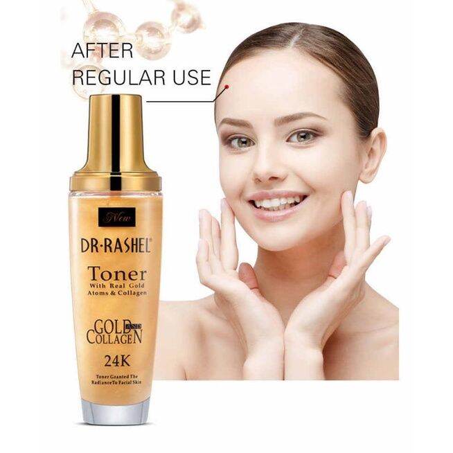 DR. RASHEL 24K Gold Collagen TONER Muka Face Toner | Lazada