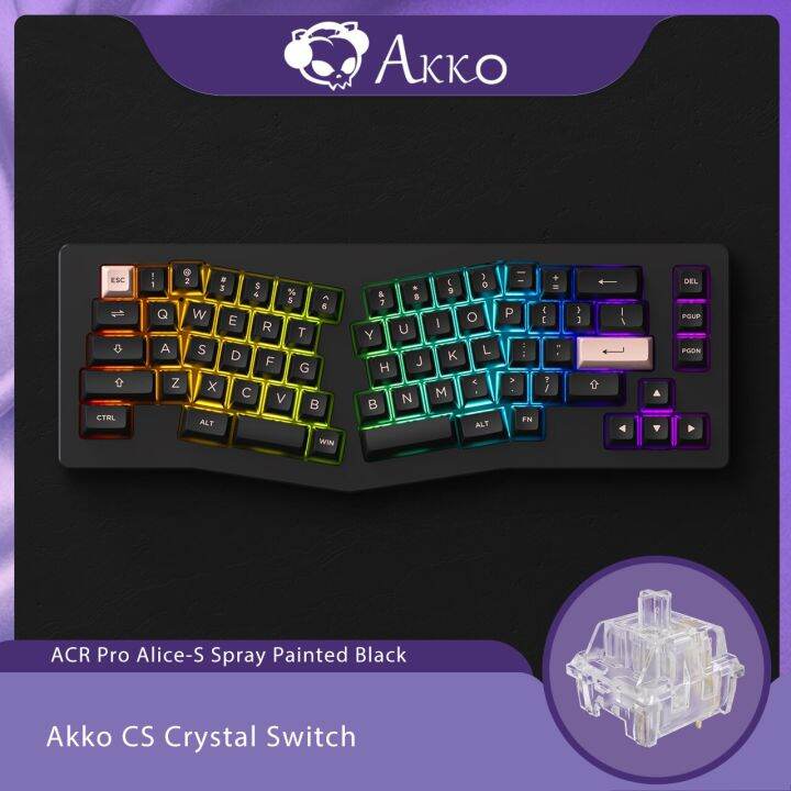 Akko ACR Pro Alice Plus 75 68 RGB Hot-Swap Mechanical Keyboard Wired ...
