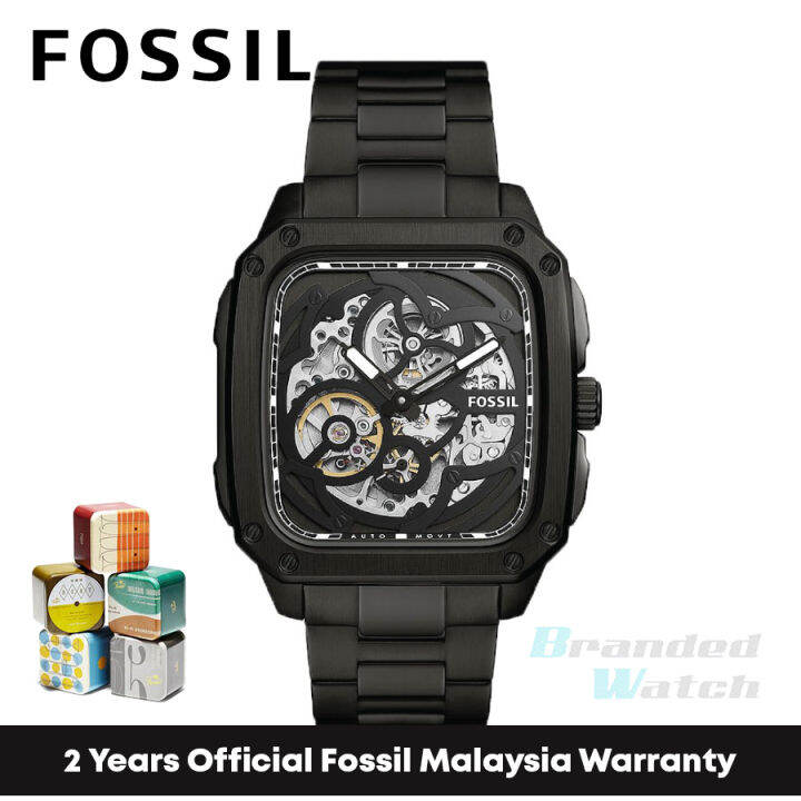 [Official Warranty] Fossil ME3203 Men's Inscription Automatic Smoke ...