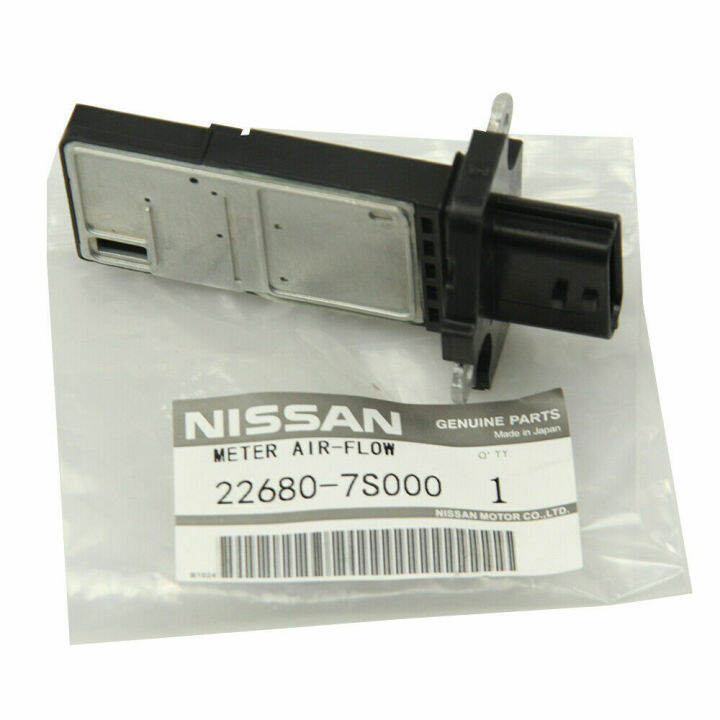 Nissan MASS Airflow Meter Sensor MAF Factory 22680-7S000 AFH70M-38 AF ...