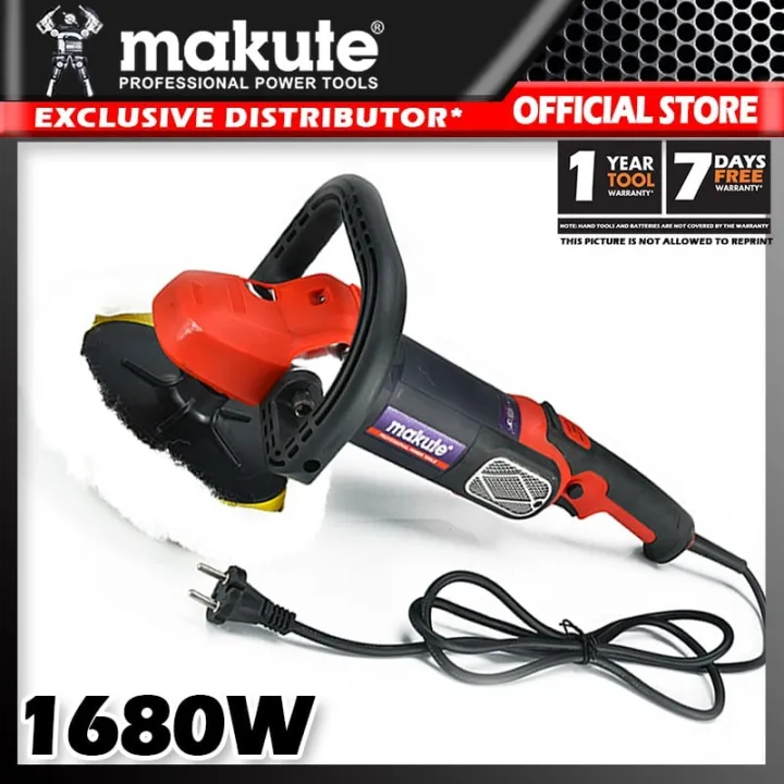 Makute 1680W 180mm Car Polisher Orbital Portable Rotary Professional ...