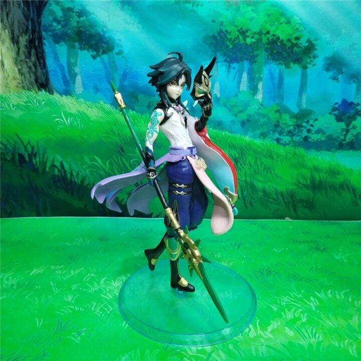 Genshin Xiao Vigilant Yaksha Anime Figure Klee Lumine Aether ...