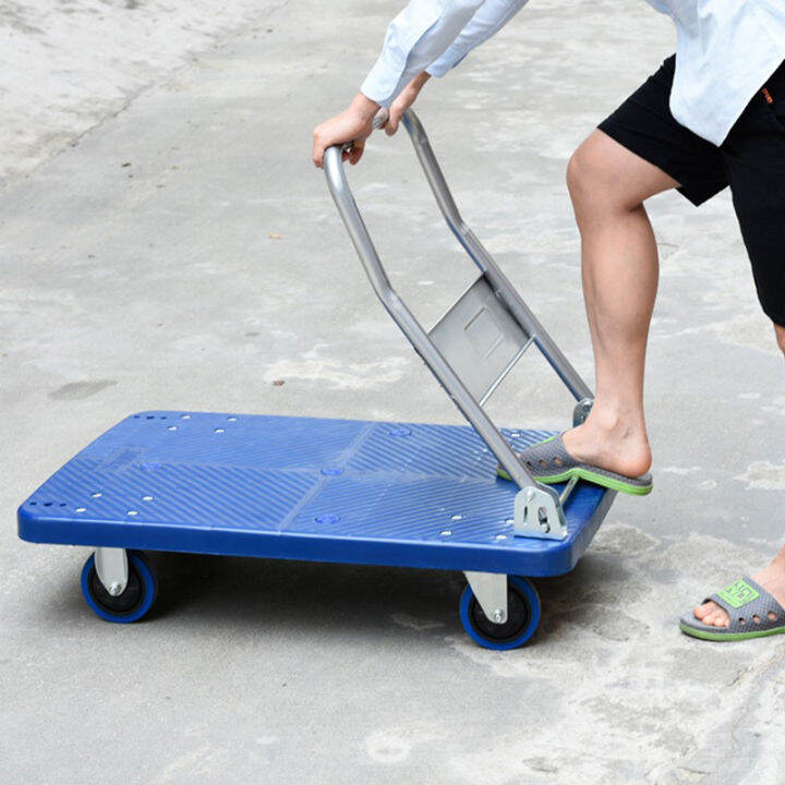 IRON BULL Trolley Portable 500KG Hand Truck Trolley Iron/ 500KG ...