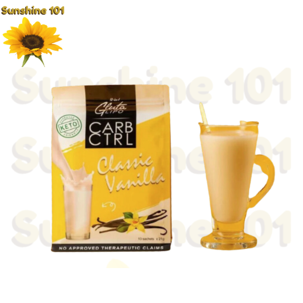 12 in 1 Glutalipo Carb Ctrl Classic Vanilla 10 sachets | Lazada PH