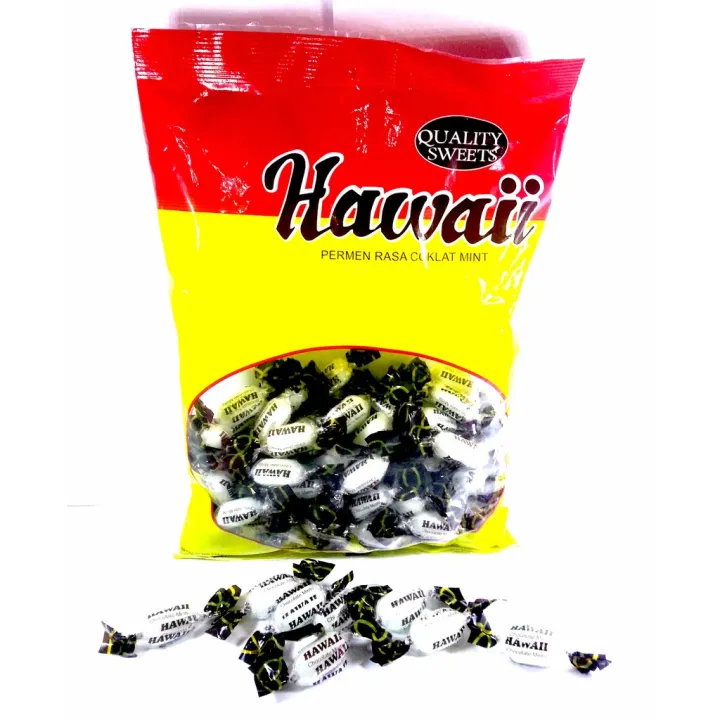 Permen Choco Mint Hawaii 1pak Hawai Permen Jadul Coklat Mint ...