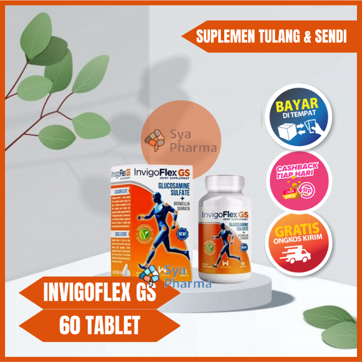 Invigoflex GS Obat Herbal Nyeri Otot dan Sendi 60 Tablet | Lazada Indonesia