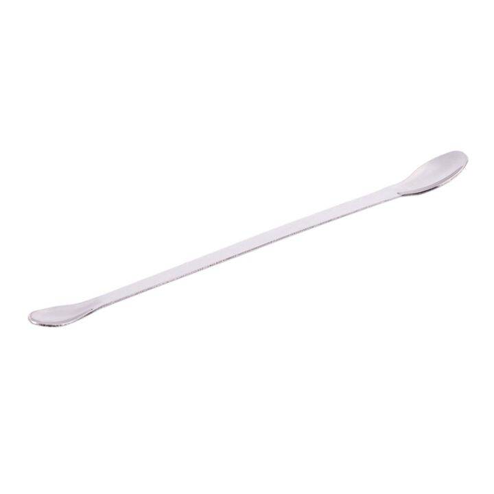 22cm Dual Headed Stainless Steel Reagent Sampling Spoon Mixer for Lab ...