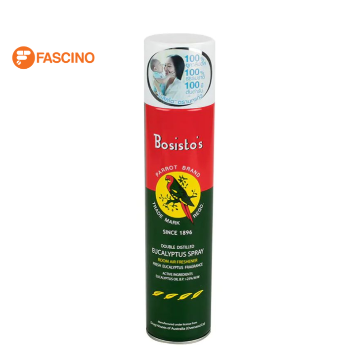 Bosisto’s Eucalyptus Spray 300 ml. - สเปรย์ยูคาลิปตัสปรับอากาศ นกแก้ว | Lazada.co.th