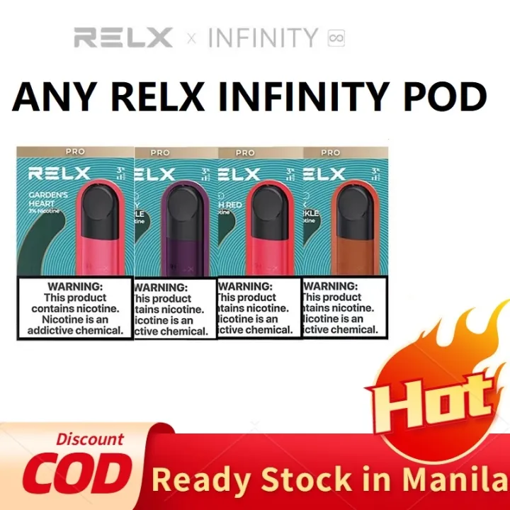 Buy Any 3 Pods Promo for 520 Relx pods infinity Vape relx infinity ...