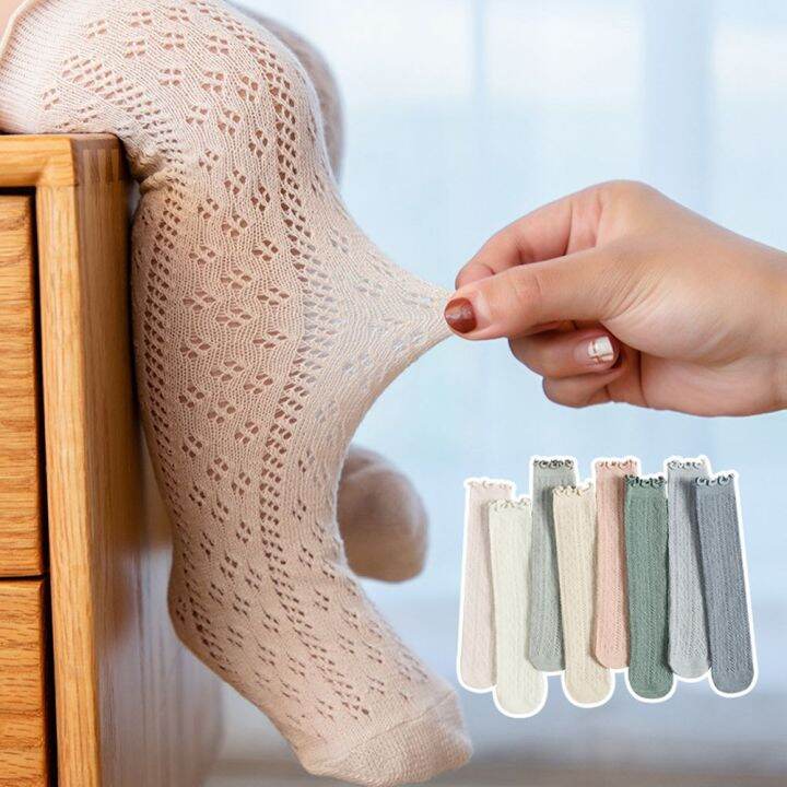 PALPATI ถุงเท้ายาวถึงเข่าของเด็กถุงน่องยาวถึงต้นขาสำหรับถุงเท้าถุงเท้า ...