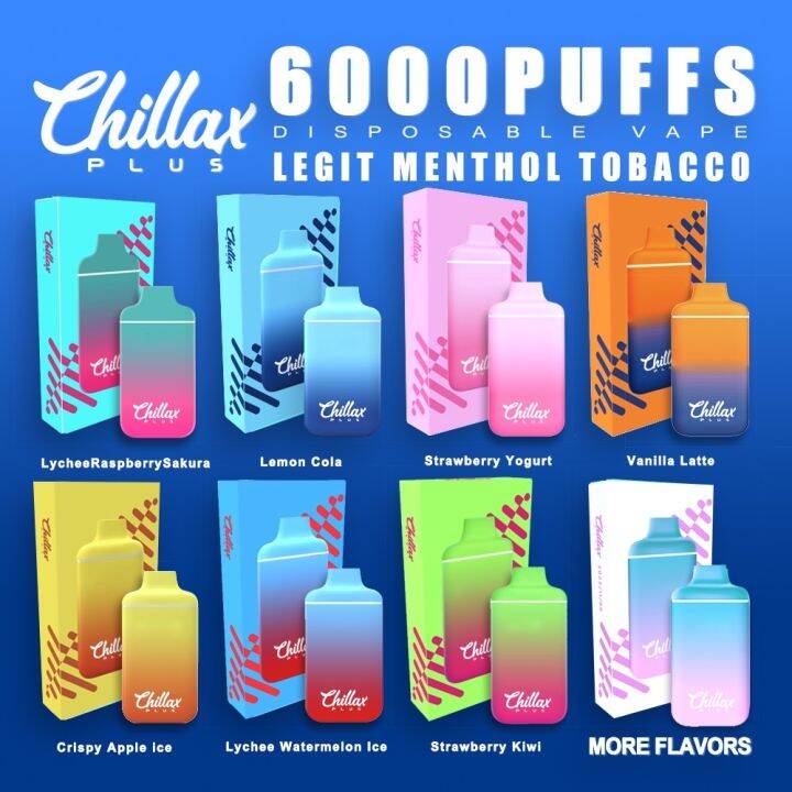 hot 100 Legit INTENSE Disopsable Pod 6000 Puffs Menthol Chil lax Vape ...