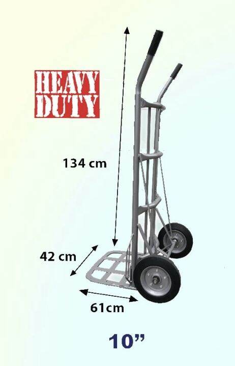 10" IRON BULL KINTA HEAVY DUTY HAND TROLLEY / TWO WHEEL HAND TRUCK ...