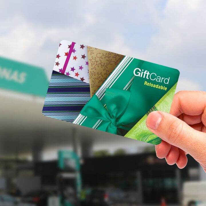 petronas gift card rm100 inside free pos | Lazada
