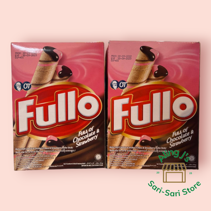 (Buy1Take1) Fullo Strawberry & Chocolate Stick | 24x10 roll each box ...