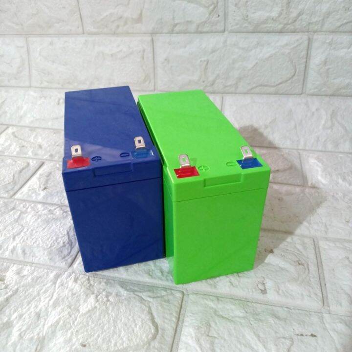 casing baterai 18650 aki lithium 7AH 12V kotak PVC plastik box aki ...