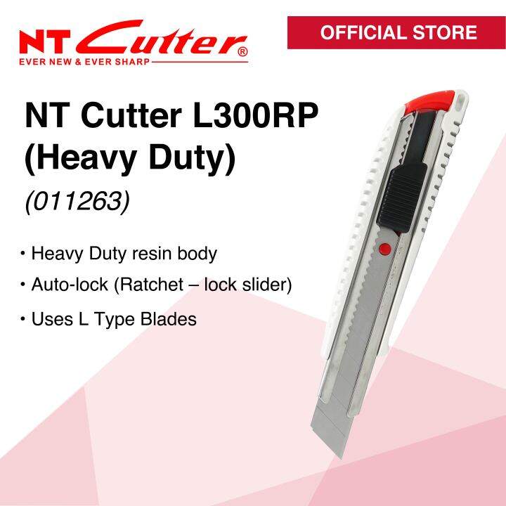 NT Cutter | Heav-Duty | L Type Blade | Model # L300RP | Lazada PH