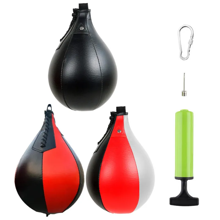 Pear-Shaped PU Boxing Speed Ball Inflatable Sports Reaction Training ...