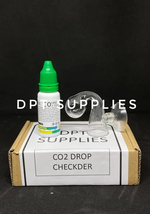 co2 pH drop checker aquarium pH indicator checker with pH solution ...