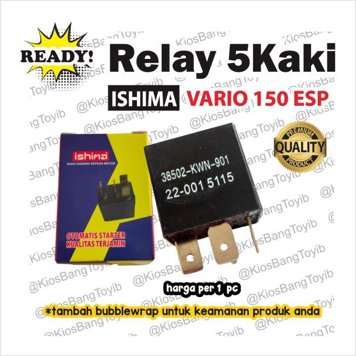 Relay Comp Power Starter Kaki 5 Honda VARIO 150 125 PCX KWN (ishima ...