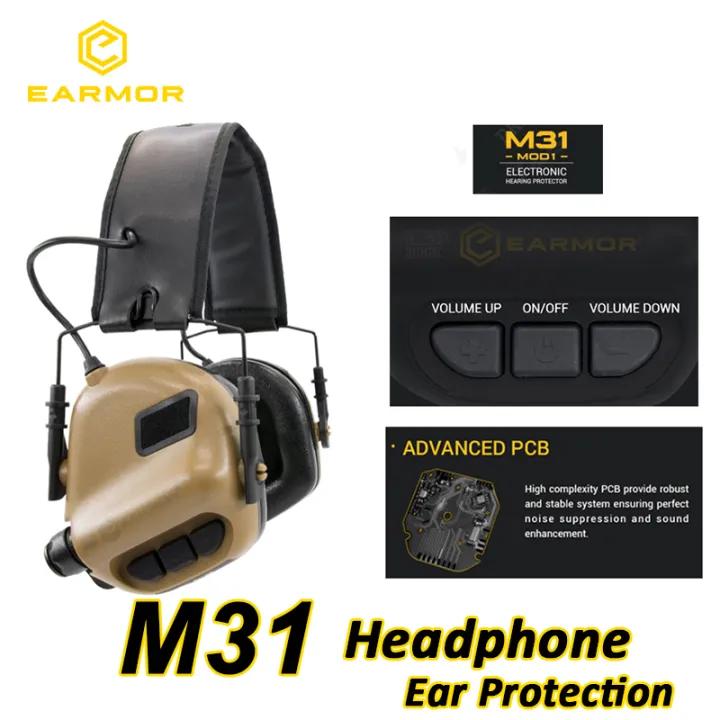 SALE M31 MOD3 Headset Earmor Tactical Shooting Aviation Ear Protection ...