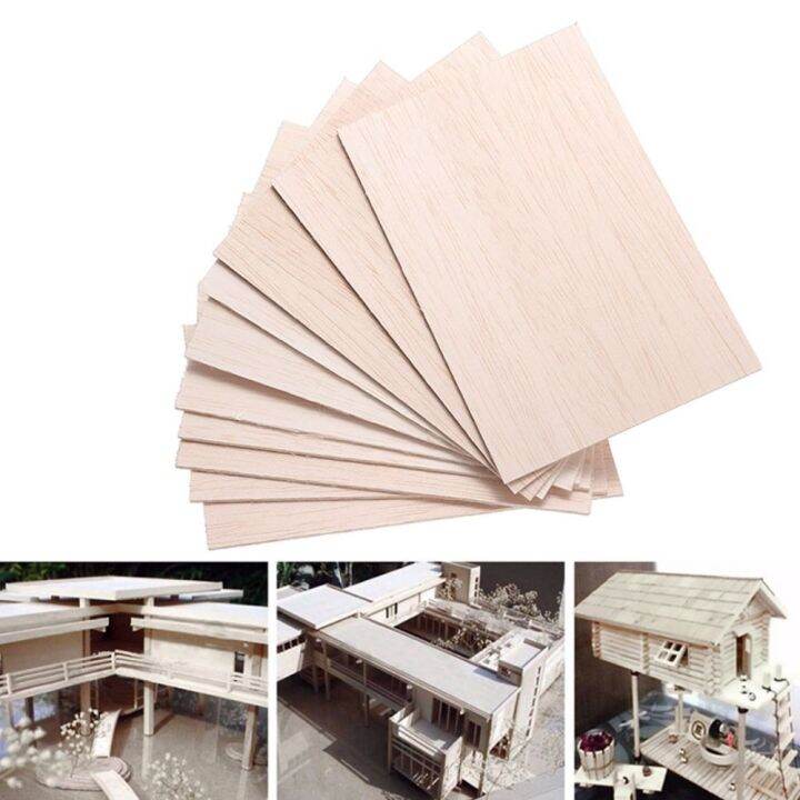 WARM HOUSEWORK DIY Crafts Sculpture Model Plywood Sheets DIY Wooden ...