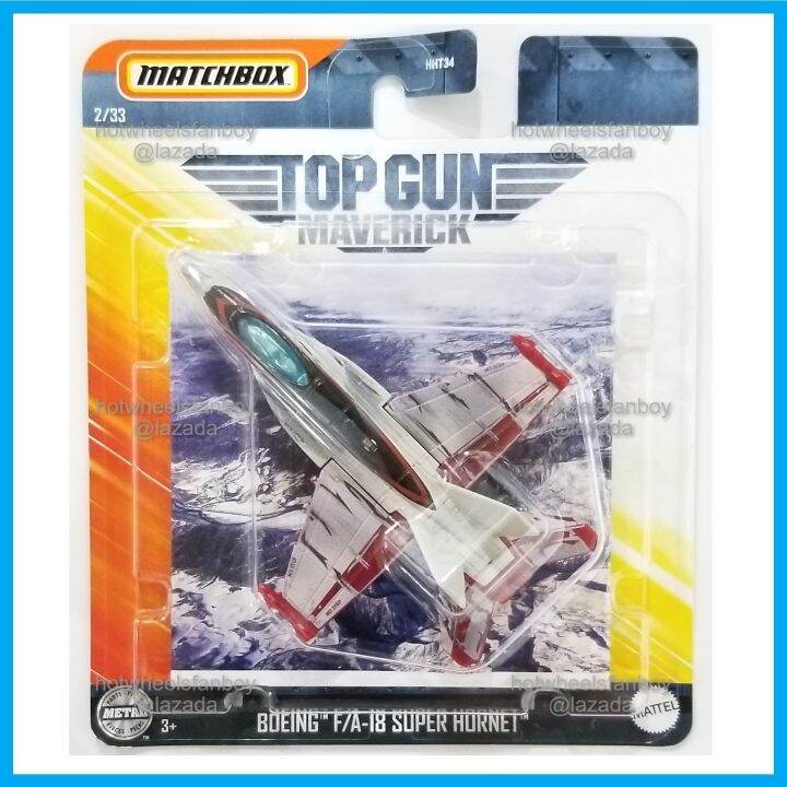 Matchbox Boeing F/A-18 Super Hornet MBX 2022 Sky Busters Red Colour ...