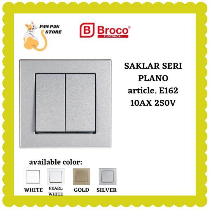 Saklar Seri Broco Plano series | Lazada Indonesia
